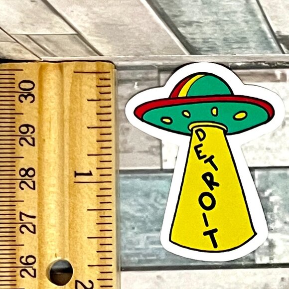 Design | 110 Alien Ufo Reusable Waterproof Vinyl Sticker Decal | Poshmark